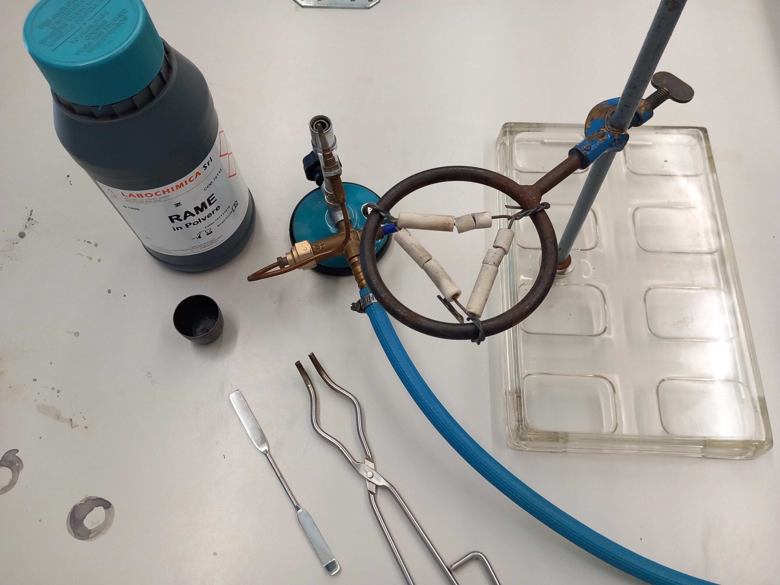 Ossidazione del rame Stechiometria Laboratoriopertutti